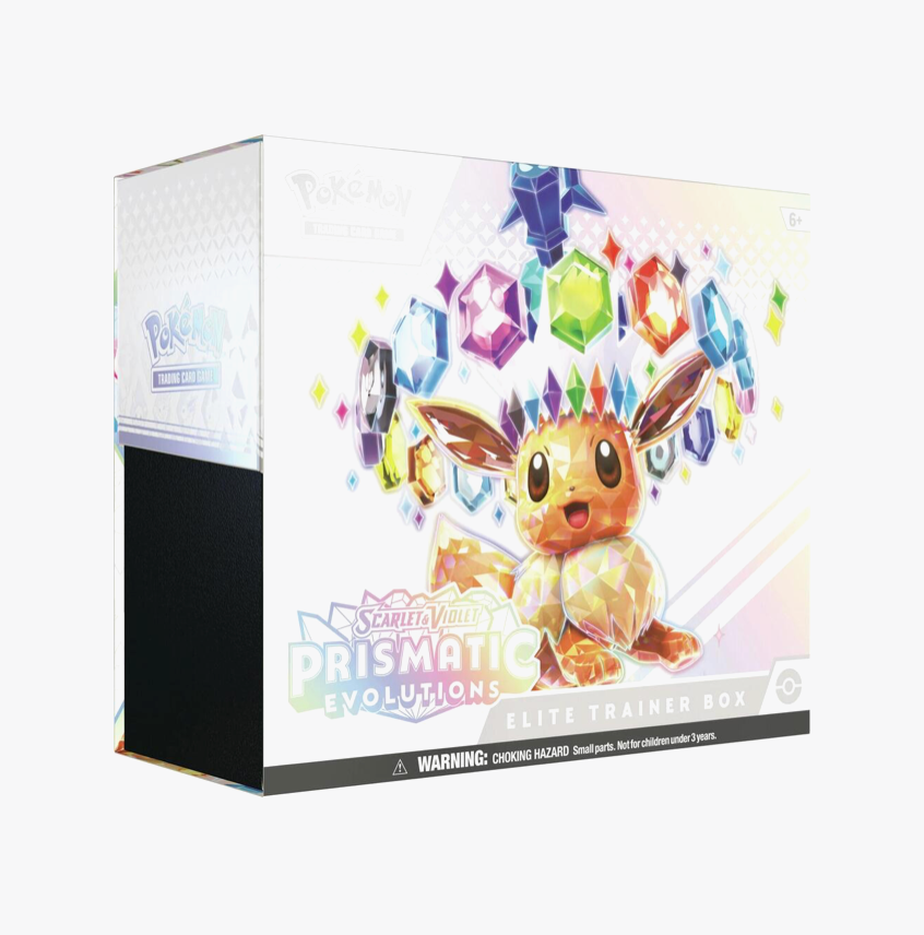 Prismatic Evolutions Elite Trainer Box (Sealed) – Poke Vault 8